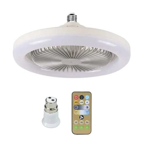 360° Oscillate Ceiling Fan Accessories With Led Light 35 Blade Smart