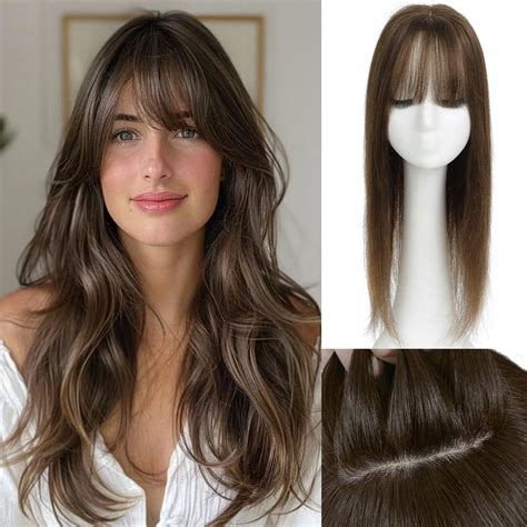 Aimeolyn Hair Toppers For Women Real Human Hair 8x8inch