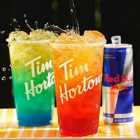 新品来了！tim Hortons推出红牛特饮：两种口味！加拿大人却哭了合作美国com