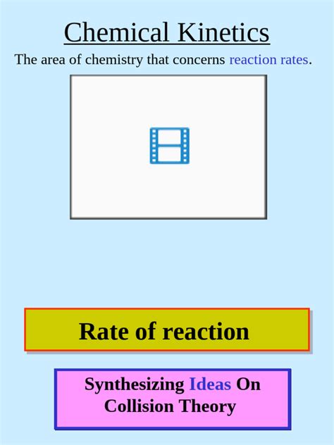 Collision Theory N Factors Pdf Reaction Rate Chemical Reactions