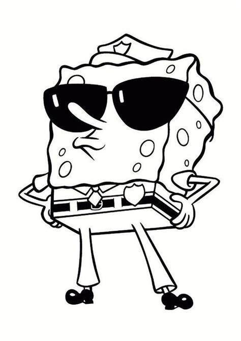 Funny Soungebob Coloring Page Artofit