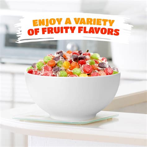 Fruit Discs Hard Candy Assorted Flavors 2 Pound Pack Crazy Outlet