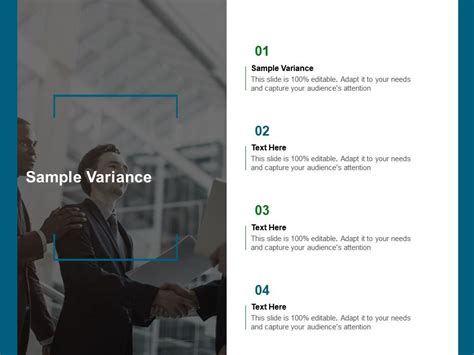 Sample Variance Ppt Powerpoint Presentation Slides Template Cpb Presentation Graphics