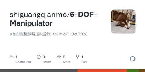 Dof Manipulator Readme Md At Main Shiguangqianmo Dof Manipulator