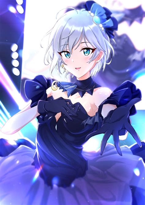 Anastasia In Purple Idolmaster Rshorthairedwaifus
