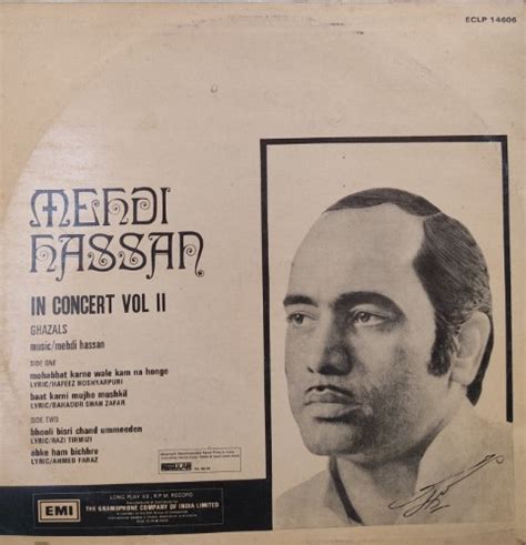 Mehdi Hassan In Concert Vol Ii Vinyl World