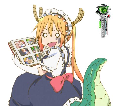 Kobayashi San No Maiddragon Tooru Funny Album Meme Ep3 Render Ors