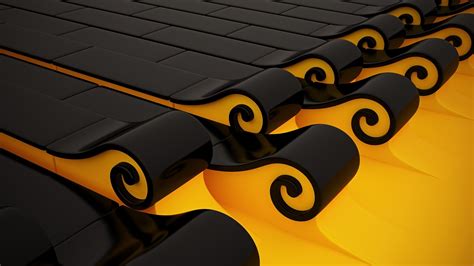 파도 추상 크리 에이 티브 디자인 벽지시사