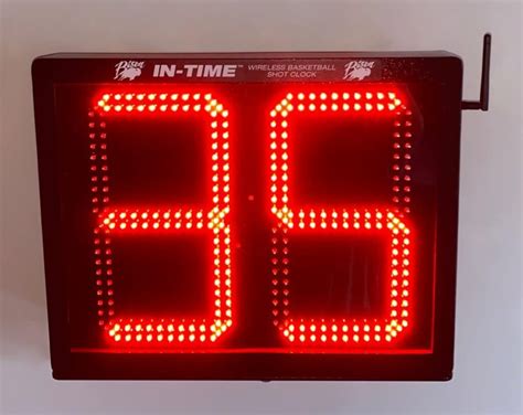 Wireless Shot Clock System Wall Mount Brackets ⋆ Future Pro Inc