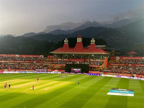 Dharamshala Cricket Stadium By Gandharva Rathore