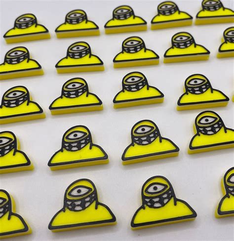 Subtronics Kandi Beads Cyclops Rave Beads 3d Printed Inspired Dj Beads