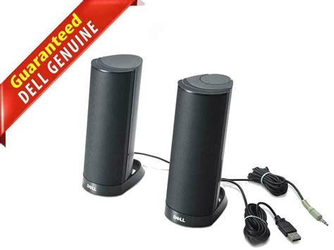 Dell AX USB Channel Computer Speaker System Black Walmart Com