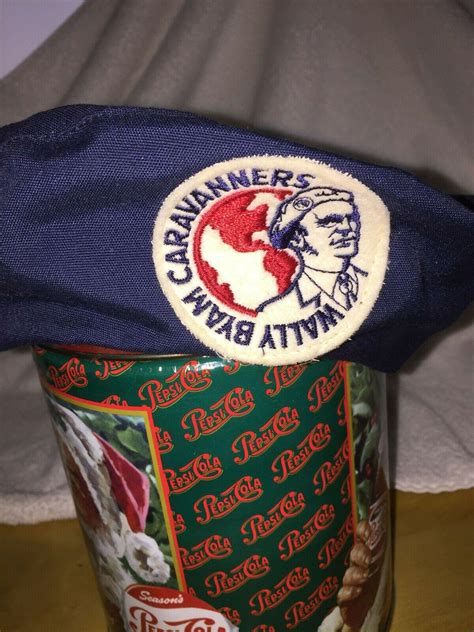 Vintage Airstream Wally Byam Caravaners Blue Beret Trailer Hat Size