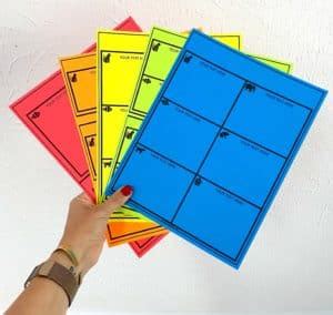 Download Free Exit Slip Templates To Make Assessment A Breeze Babbling Abby