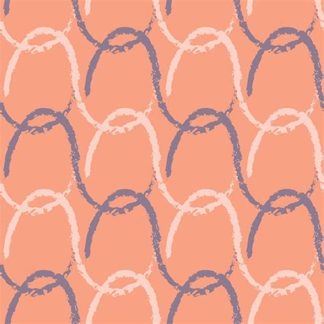 7 Crossing Curves Twisting Serpentine Lines Seamless Repeat Pattern