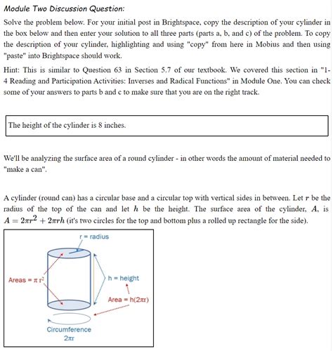 Solved Module Two Discussion Question Solve The Problem