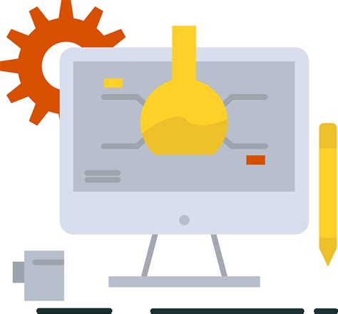 Chemical Experiment It Technology Flat Color Icon Vector Icon Banner