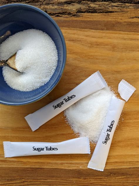 White Sugar Sugar Tubes