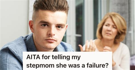 Stepmom Insults Stepsons Deceased Mother And Makes Fun Of His Weight So He Snaps At Her And