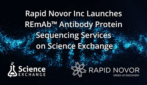 Rapid Novor Inc Launches Remab™ Antibody Protein Sequencing Services