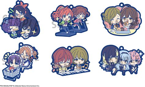 Rubber Mascot Buddy Collection The Idolmaster Shiny Colors Vol2 1box 6pcs