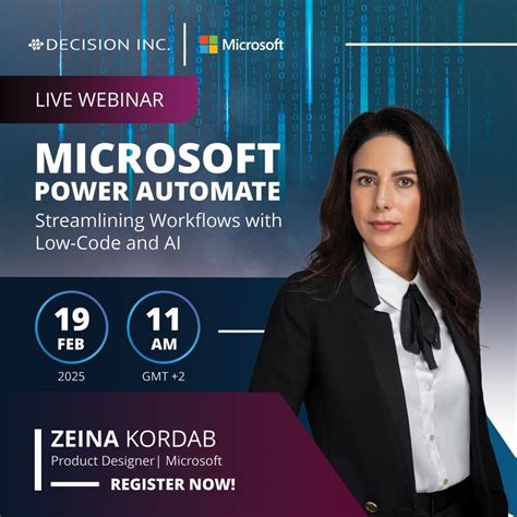 Livewebinar Powerplatform Powerautomate Lowcode Cloudautomation Decision Inc