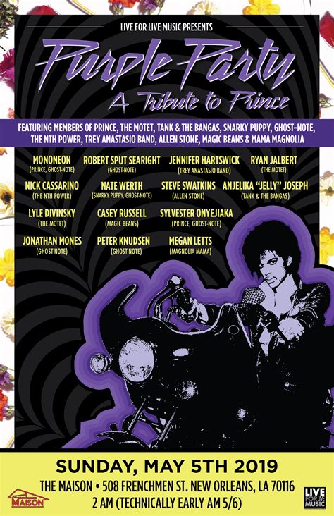 Purple Partyposter Art 01