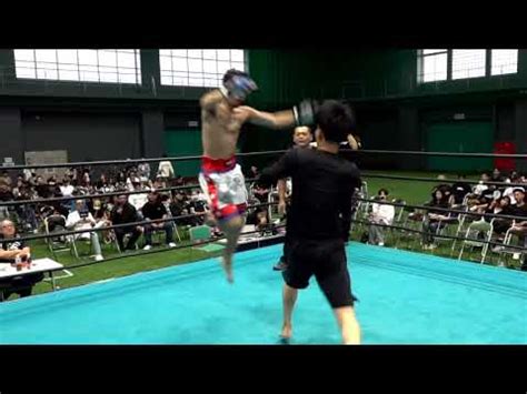 沖縄地下格闘技REAL VOL 3 第4試合あきと VS ふーみーヘイグループ YouTube