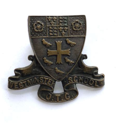 Westminster School Otc London Cap Badge Circa 1908 40