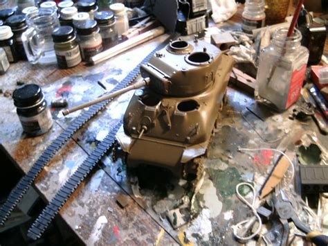 italeri 1 35 m4a1 sherman 76mm wip 3 by blaque natas on deviantart