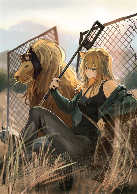 Siege And Siege Arknights Drawn By Natsuba002 Danbooru