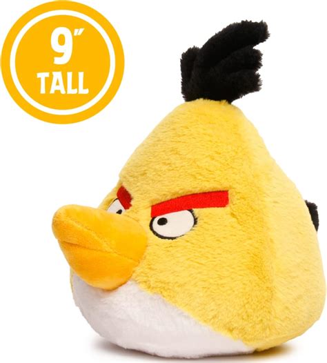 Mighty Mojo Angry Birds Chuck Yellow Bird Muñeca De Peluche