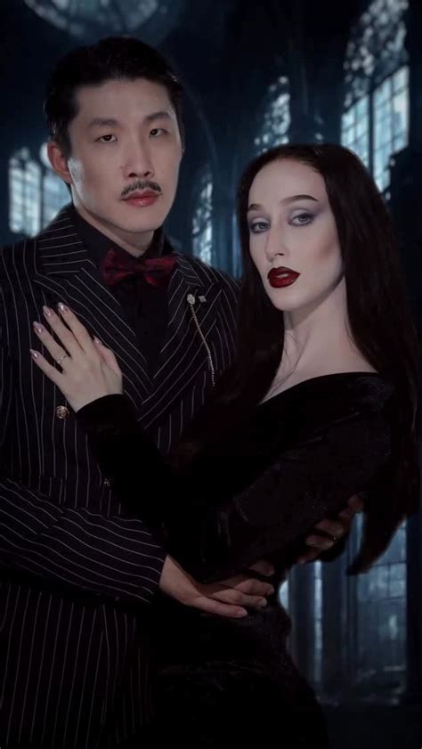 Morticia And Gomez Addams Dance