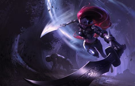 Wallpaper Sword Lol League Of Legends Katarina Sinister Blade