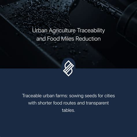 Urban Agriculture Traceability And Food Miles Reduction → Scenario