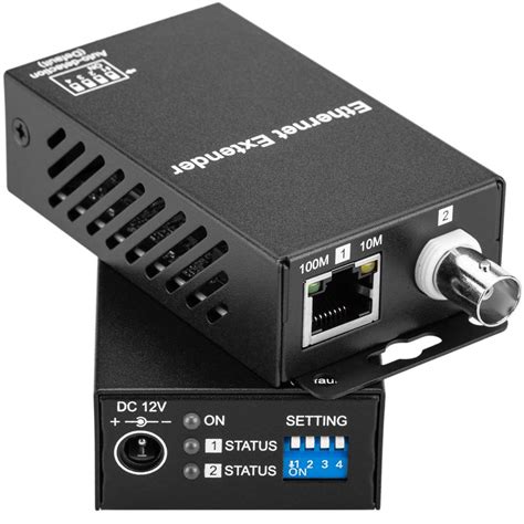 Active Extender Long Range TCP IP Over Coaxial 1000 M Cablematic