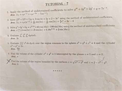 Tutorial 71 Apply The Method Of Undetermined Coefficients To Solve Y′