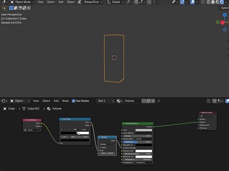 Why Is Color Attribute Not Working With Principled Volume Emission