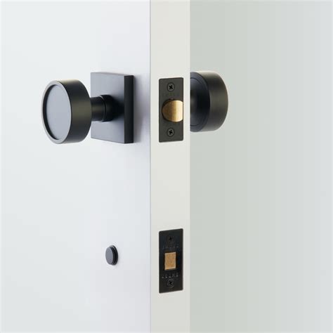 Watford Single Rosette Privacy Bolt Emtek