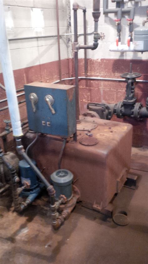 Condensate Tank Overflowing Heating Help The Wall