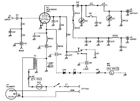 Rf Amplifier Power Diagram Bly W Rf Power Amplifier