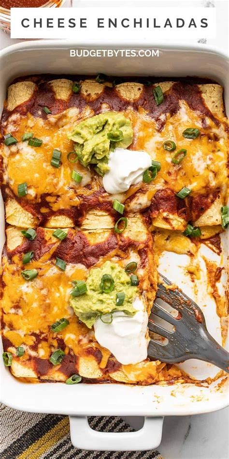 Cheese Enchiladas Are A Simple And Delicious Comfort Food That Never