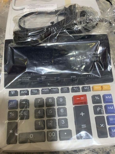 Calculadora Sharp El 2630 Piii Item Info And Eletro Sharp Nunca Usado