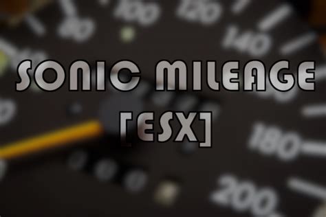 Paid Simple Sql Based Mileage System For Esx Rp Rpg Fivem Releases