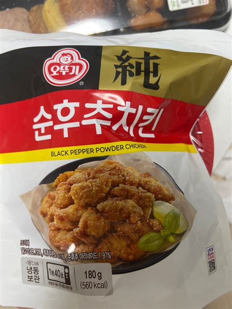 11 2개묶음오뚜기순후추치킨180g 배민스토어