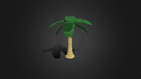 Coconut Tree 3d Model By Emiliteeh [b62f87b] Sketchfab
