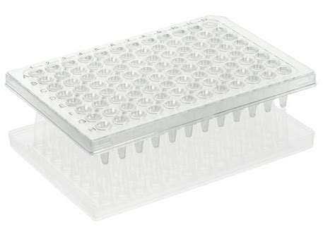 BRAND Placa para PCR 96 pocillos Estructura Rígida PC PP BIO CERT
