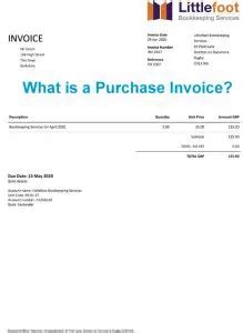 What Is A Purchase Invoice With Explanation And Examples