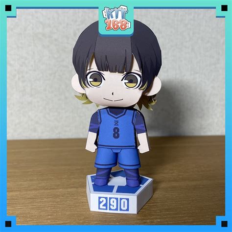 M H Nh Gi Y Anime Game Chibi Meguru Bachira Blue Lock Kit H P Trang Tr