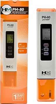 HM Digital PH Meter PH 80 Hydrotester LCD Display With Auto Calibration